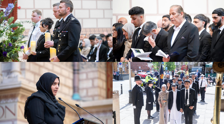 Civic service honours police officer who died in the line of duty ...